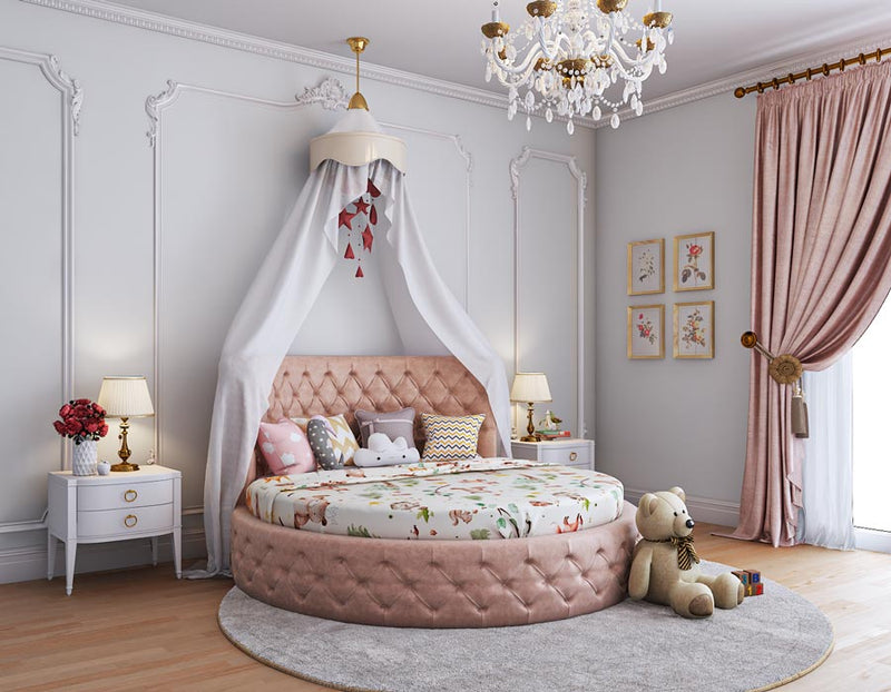 Mushroom Castle Royal Bed | Fairy-Tale Inspired Kids' Bed